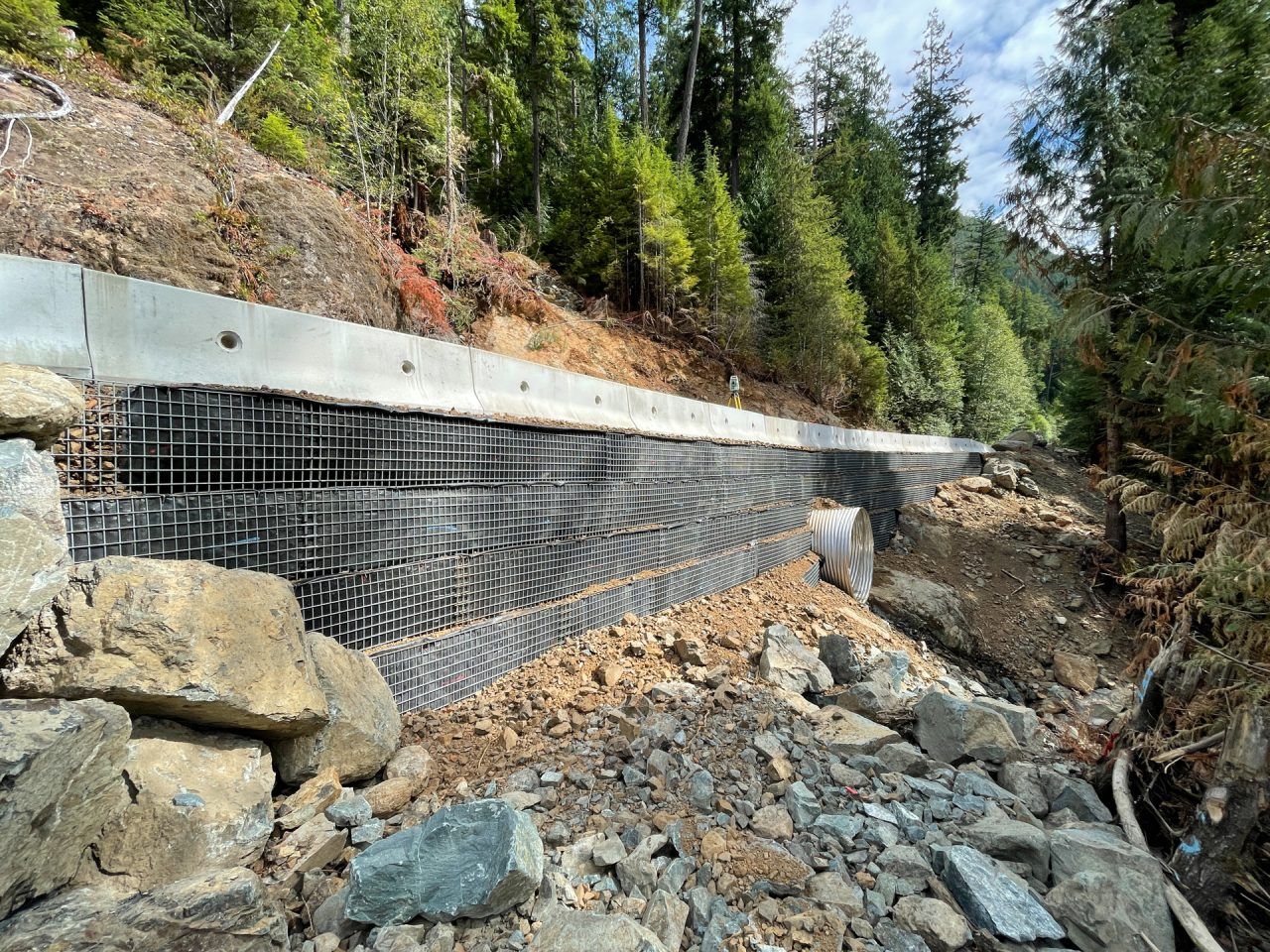 Stonecroft | Resource Road Engineering & Retaining Walls | Campbell River